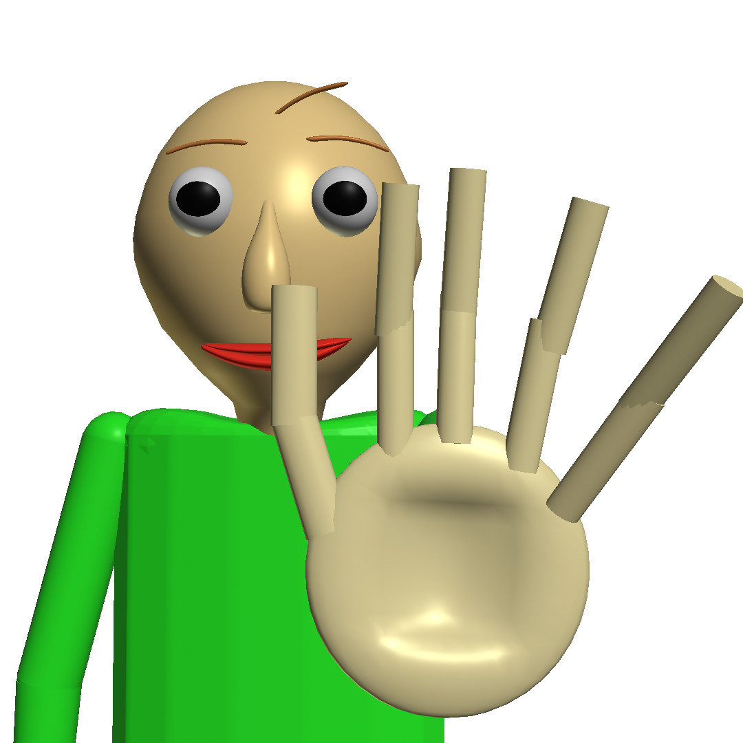 Landen's Baldi Model 3D Model