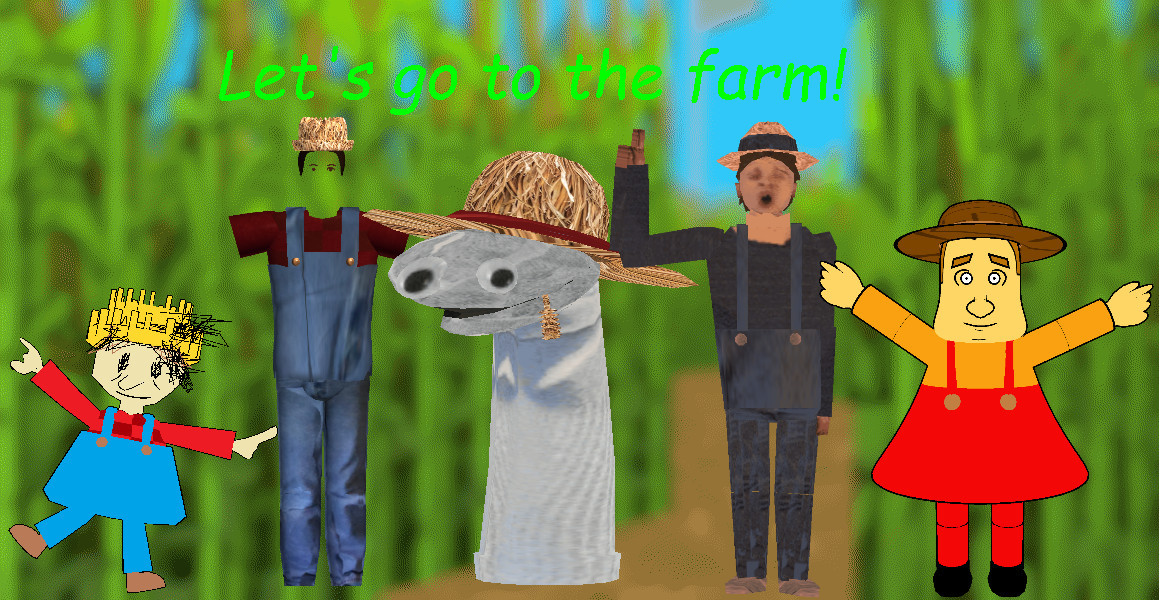 beermug's Baldi Model Pack for Anim8or 3D Model