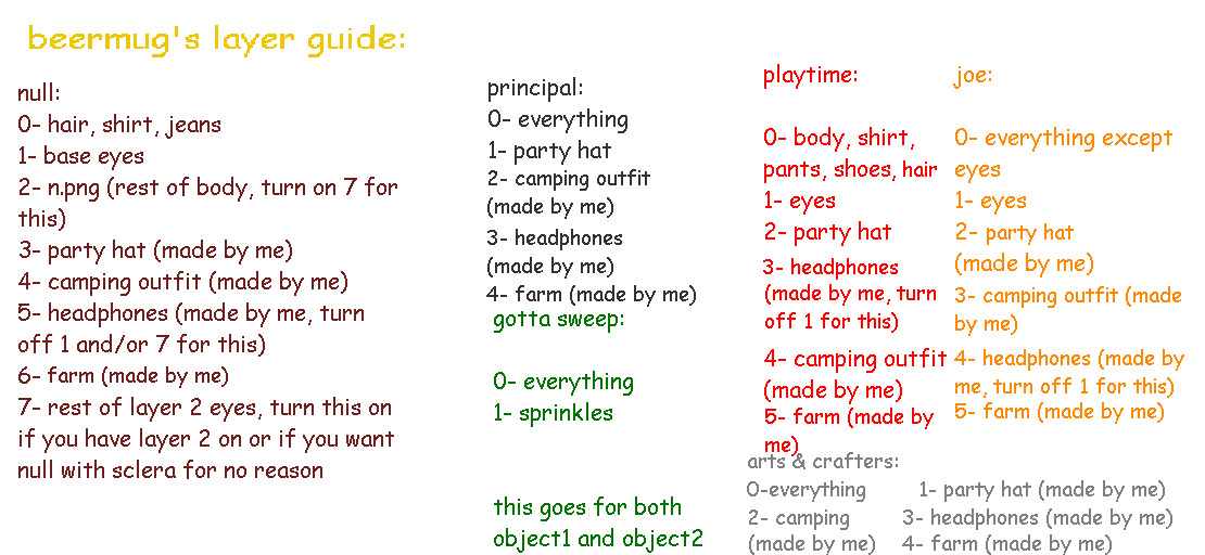 beermug's Baldi Model Pack for Anim8or 3D Model