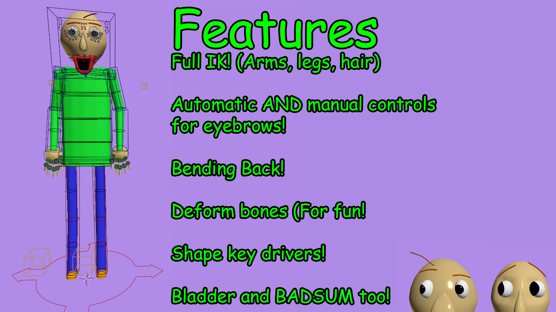 Baldi's Ultra-Rig! (V1 RELEASE) 3D Model
