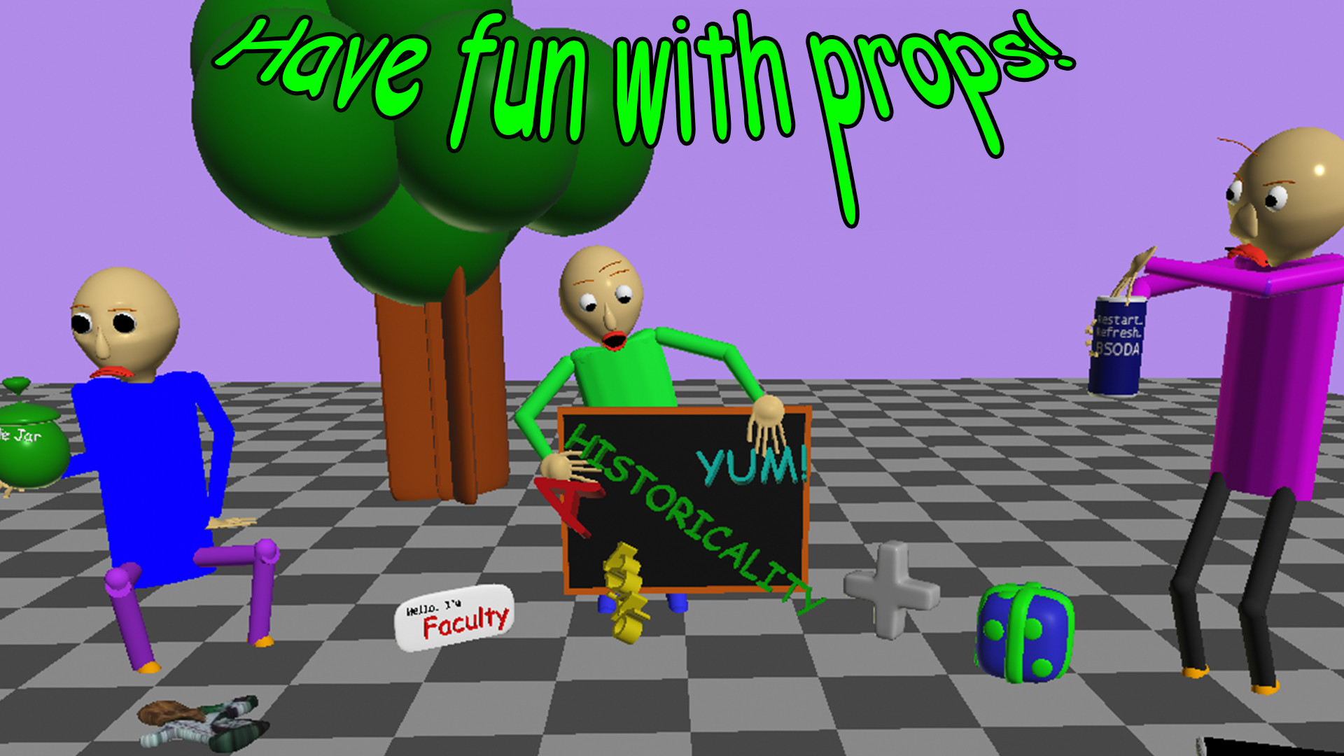 Baldi's Ultra-Rig! (V1 RELEASE) 3D Model