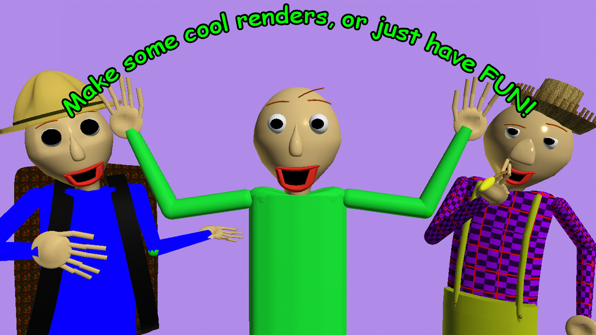 Baldi's Ultra-Rig! (V1 RELEASE) 3D Model