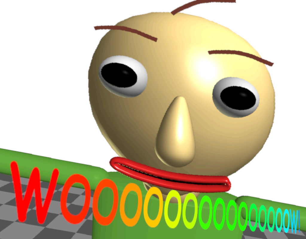 The Definitive Basics in Behavior Baldi Model 3D Model