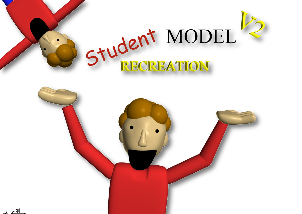 Student Model Recreation V2 3D Model