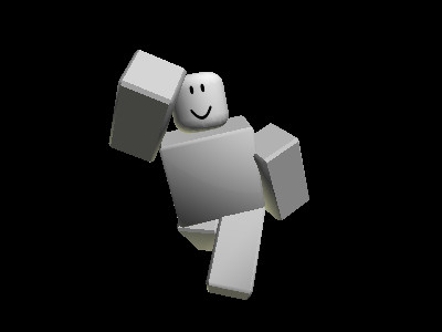 Rigged Roblox R6 Model (anim8or) 3D Model