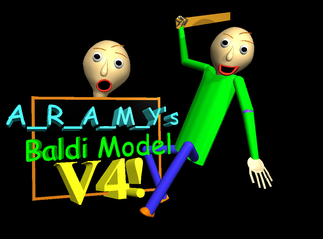 (VERSION 5) 87% accurate baldi model 3D Model