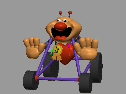 1st Prize remastered! (Anim8or) 3D Model