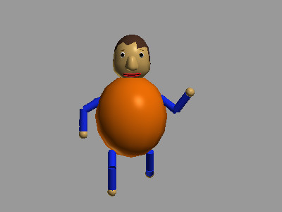 Baldi's Basics Model Pack (Anim8or) 3D Model