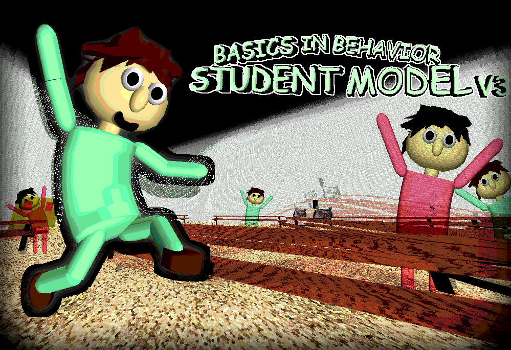 Baldi's Basics BIB Student V3 3D Model