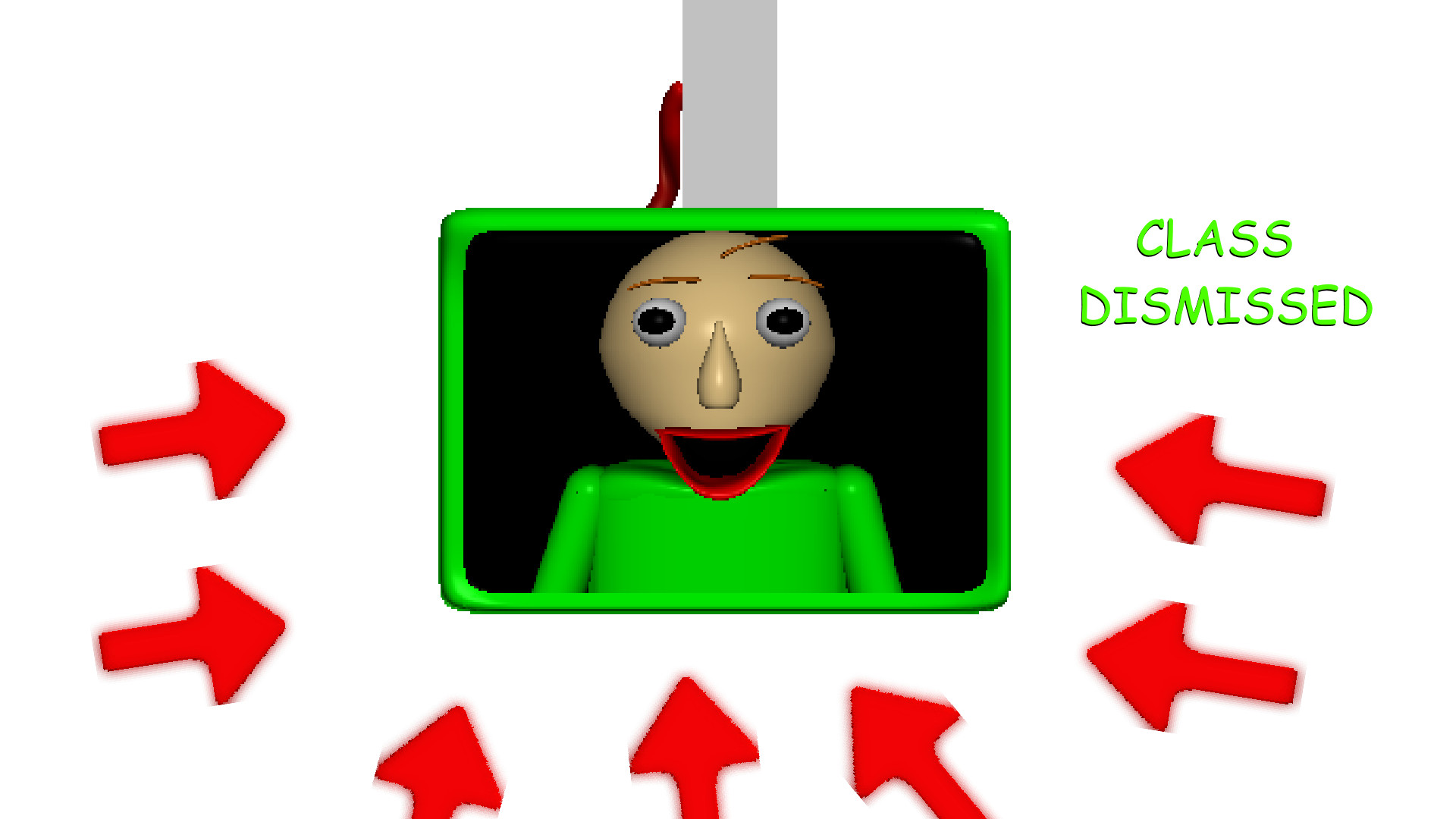 Baldi's Basics Model Pack REMASTERED (Anim8or) 3D Model