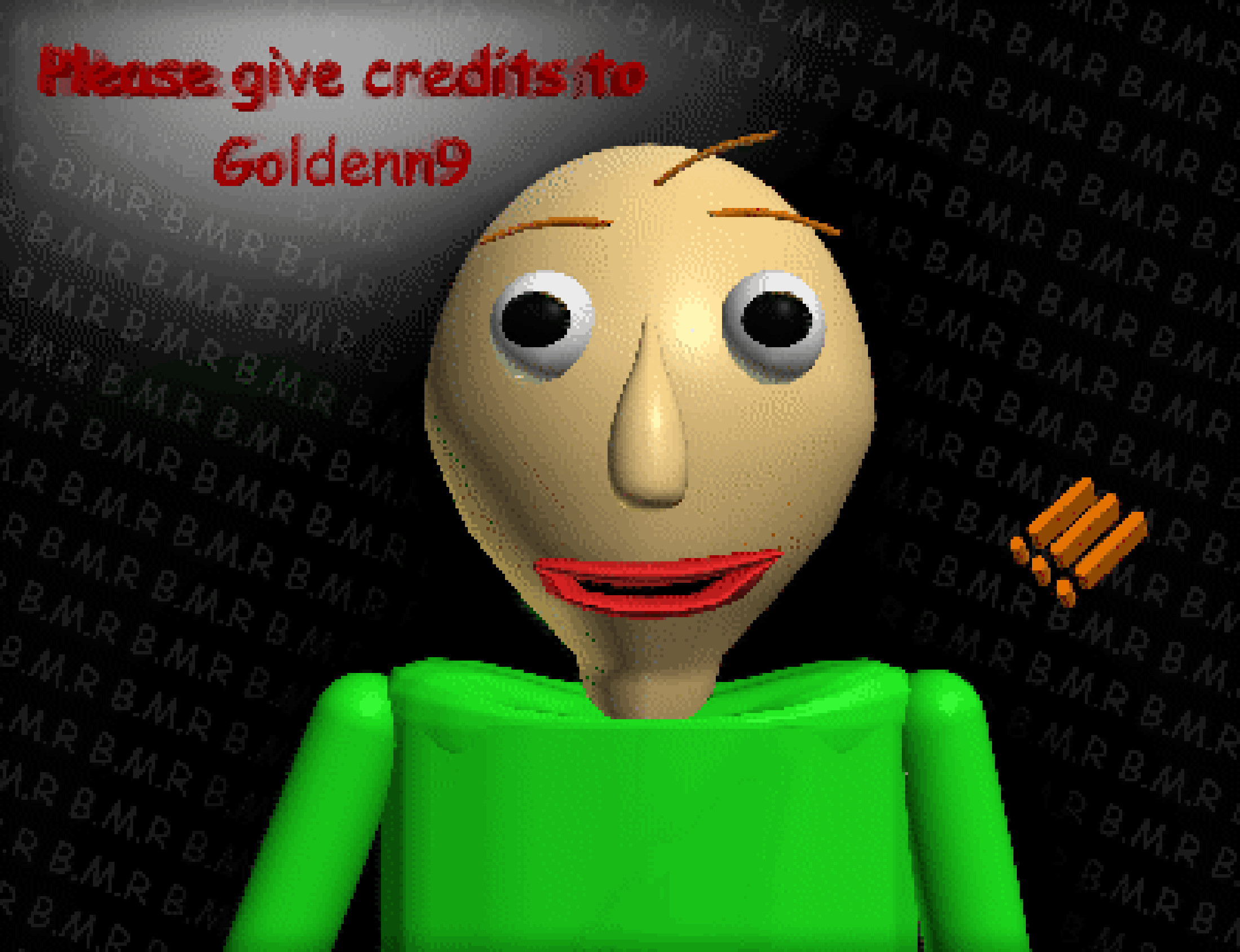 B.M.R PRISMA 3D BALDI MODEL RELEASE! (V5) 3D Model