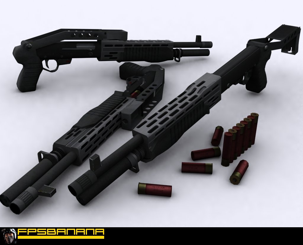 New Spas 12 Mod for Battlefield 2 | BF2 Mods