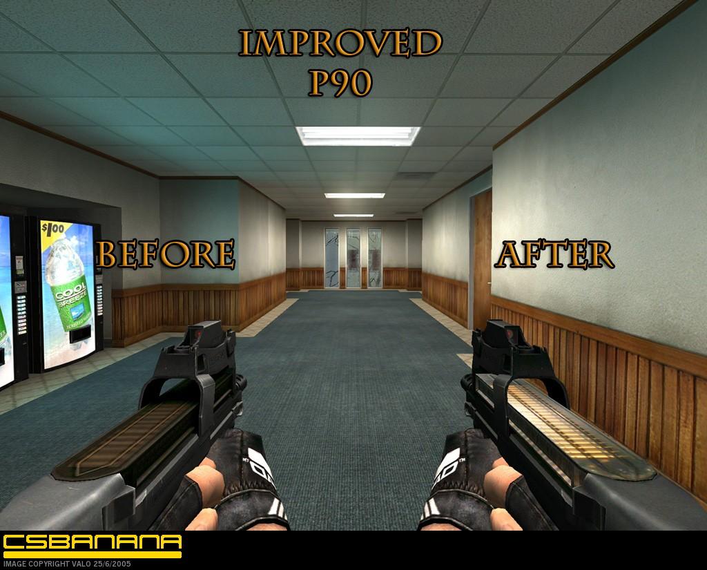 Improved P90 Mod for Counter-Strike: Source | CS:S Mods