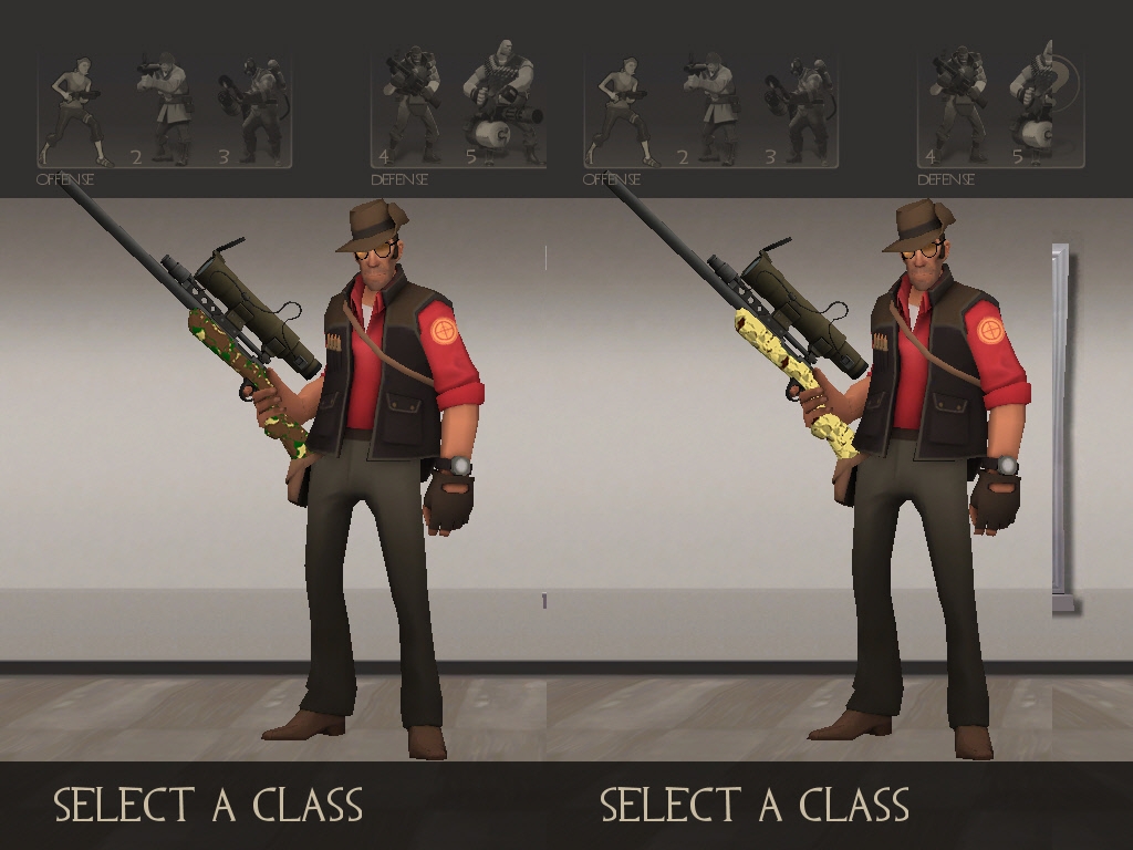 Camo Sniper Rifle and Sounds Mod for Team Fortress 2 | TF2 Mods