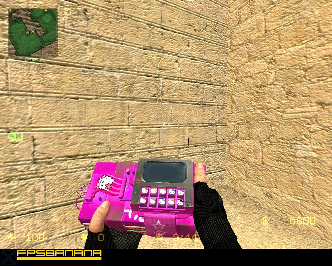 Hello Kitty C4 Mod for Counter-Strike: Source | CS:S Mods