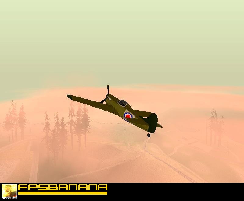 WWII Spitfire Mod for Grand Theft Auto: San Andreas | GTA:SA Mods