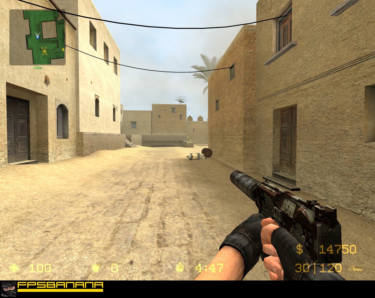 Dark Camo - TMP [Counter-Strike: Source] [Mods]