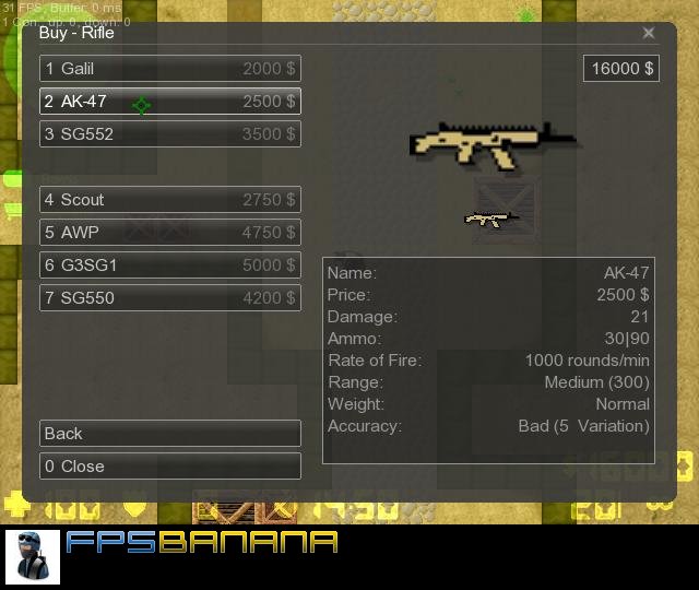 MK.16 Scar-L! [CS2D] [Mods]