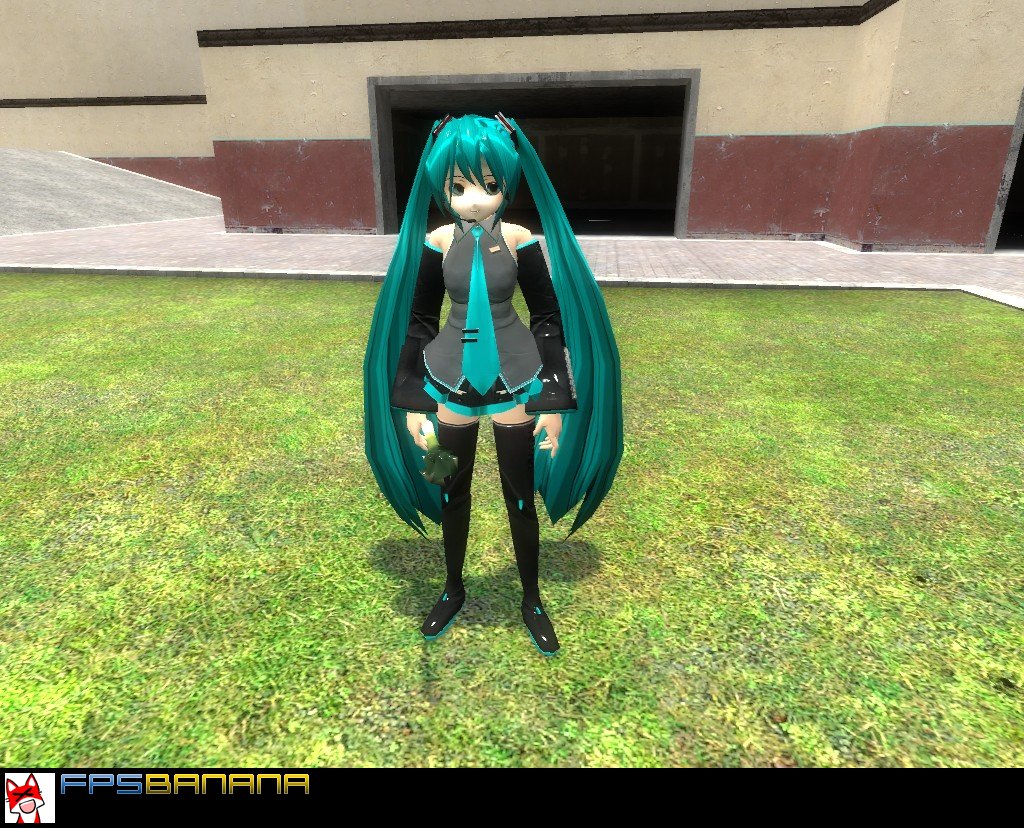 Miku Hatsune V.2.5 Mod for Garry's Mod | GMod Mods