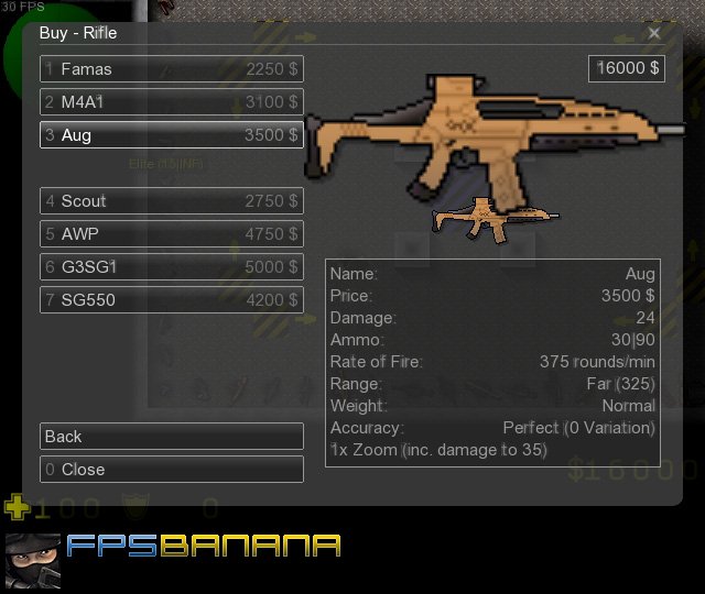 Army`s Xm8 For AUG [CS2D] [Mods]