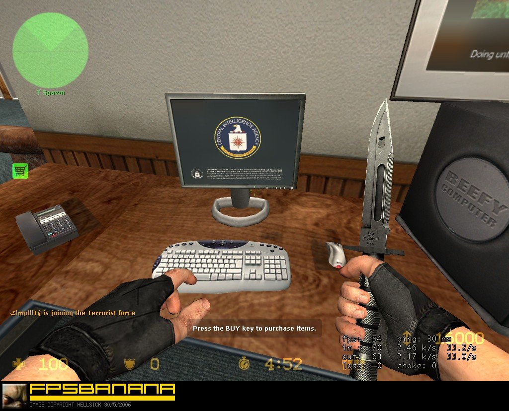 CIA Office Monitor Mod for Counter-Strike: Source | CS:S Mods