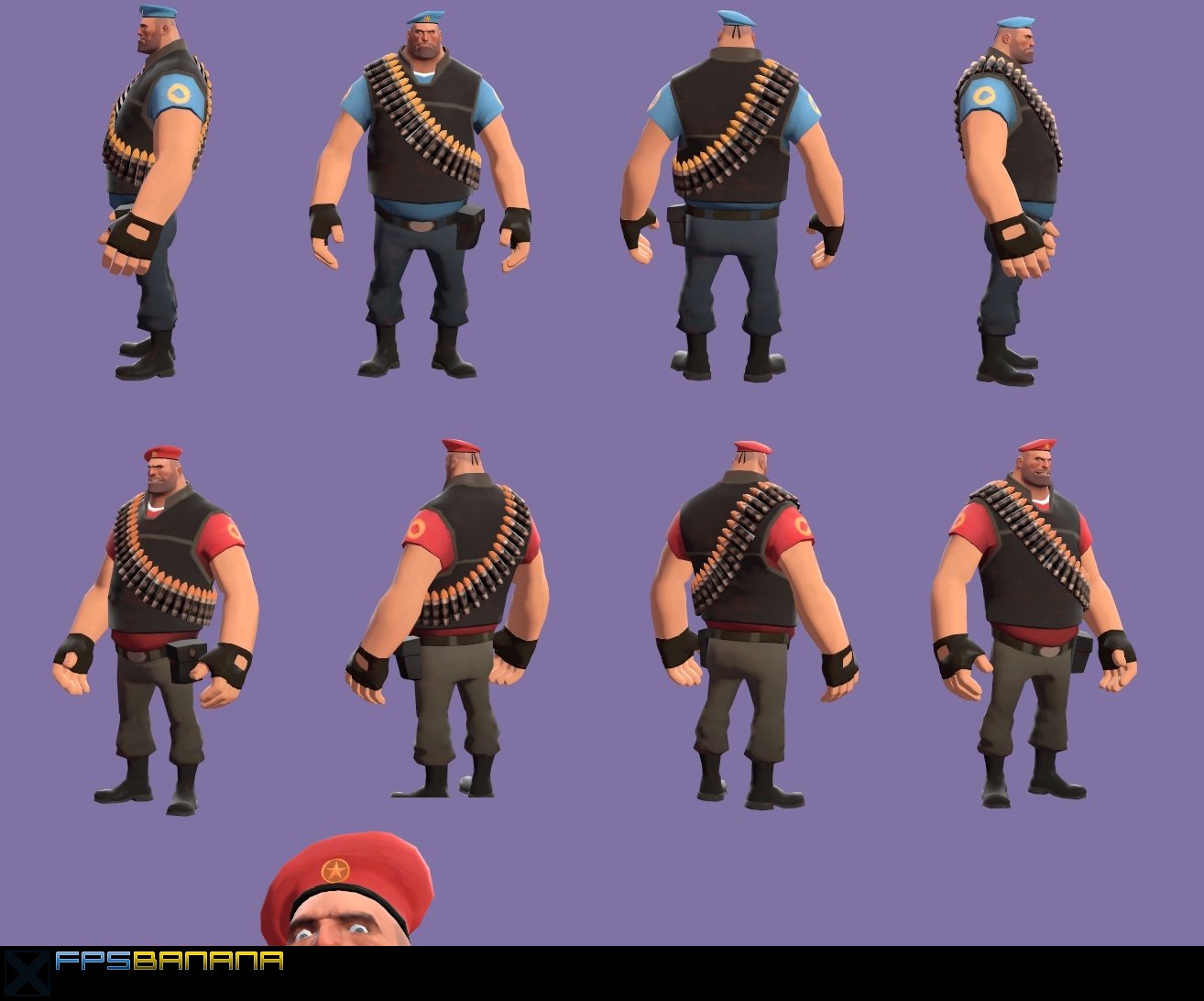 Brute's beret [Team Fortress 2] [Mods]