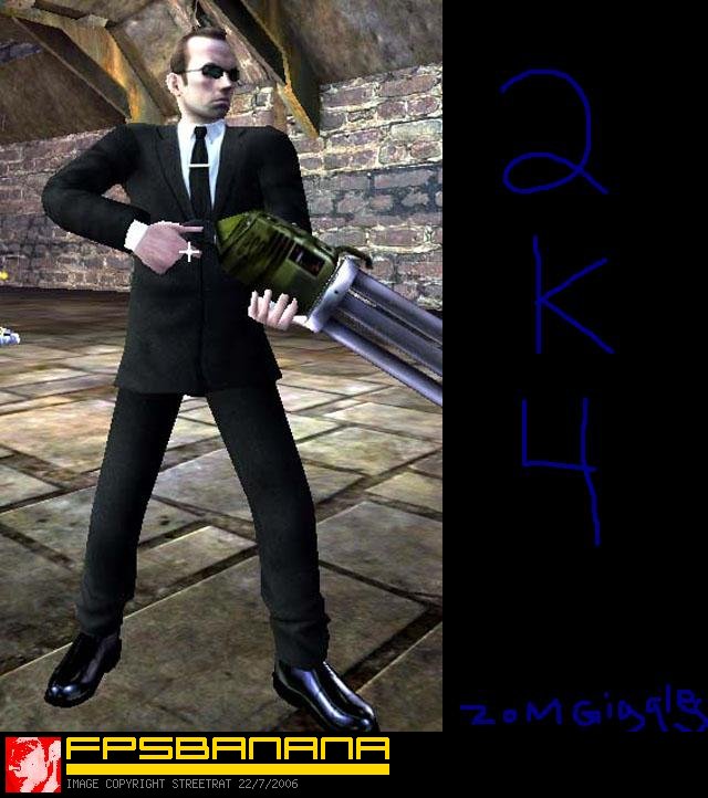 Agent Smith 2K4 Style [Unreal Tournament 2004] [Mods]