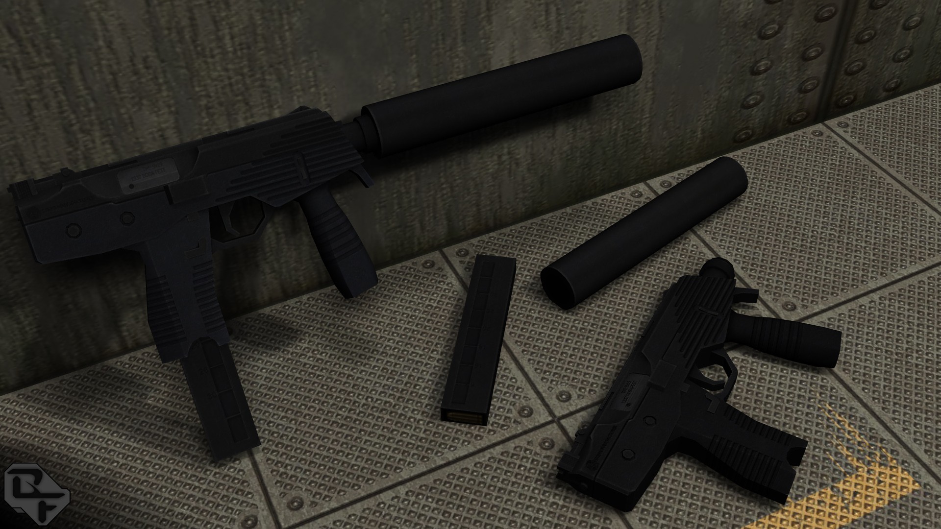 Default TMP Retexture Mod for Counter-Strike: Source | CS:S Mods