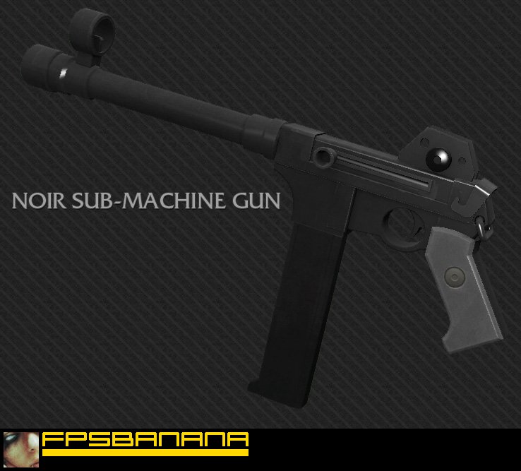 Noir Sub-Machine Gun [Team Fortress 2] [Mods]