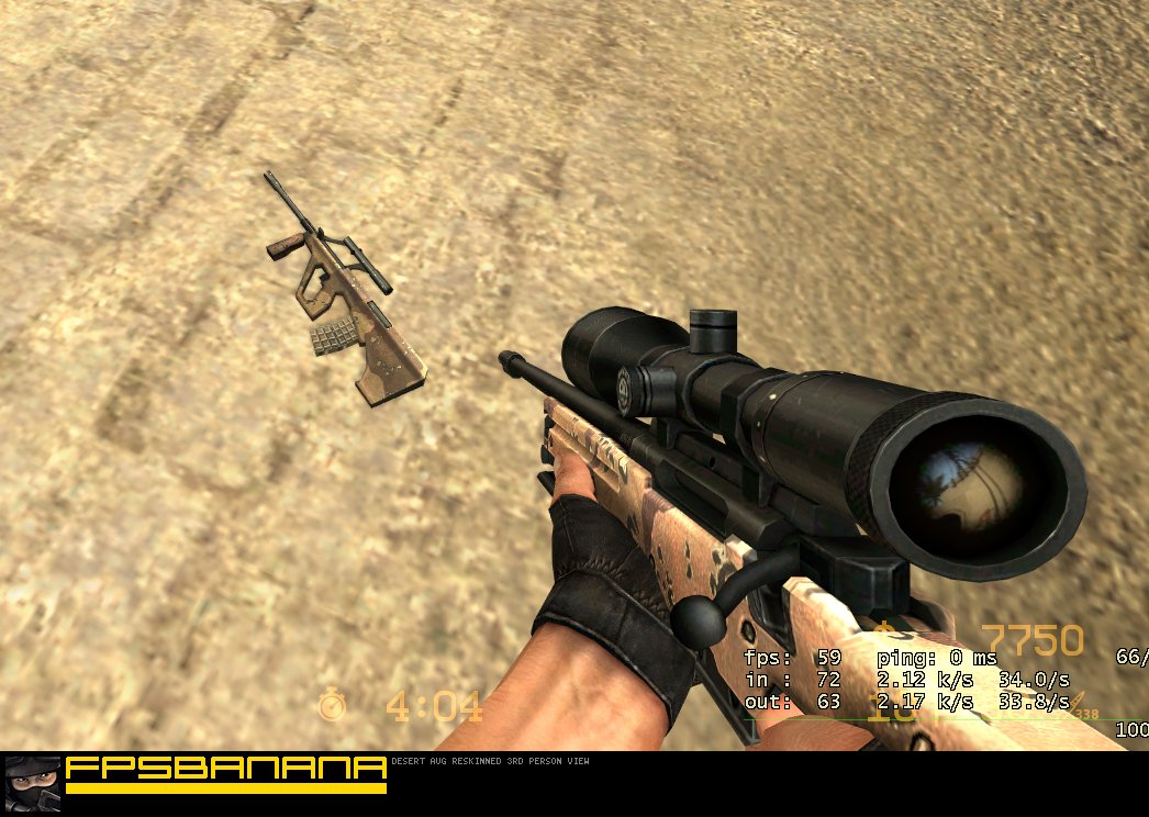 Six-colour desert steyr aug Mod for Counter-Strike: Source | CS:S Mods