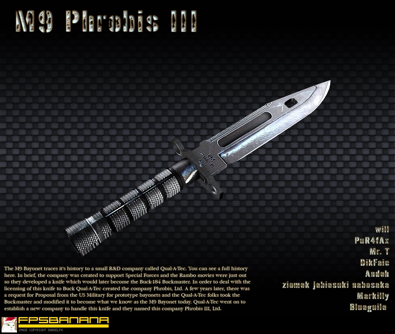 M9 Probis III Knife Mod for Counter-Strike: Source | CS:S Mods