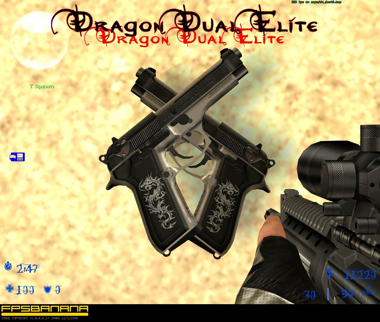 Dragon Dual Elite Mod for Counter-Strike: Source | CS:S Mods