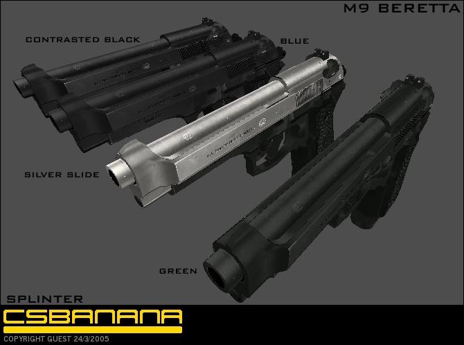 Splinter M9 Dualies [Counter-Strike: Source] [Mods]