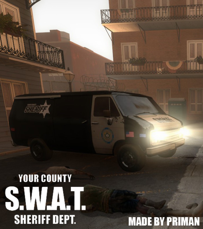 Sheriff SWAT van Mod for Left 4 Dead 2 | L4D2 Mods