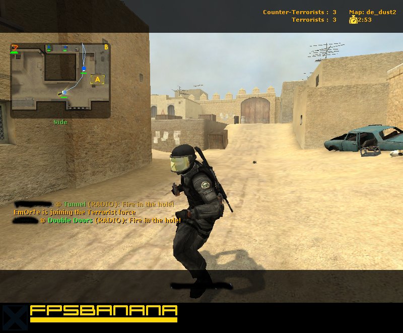 Grey/Black GIGN Skin [Counter-Strike: Source] [Mods]