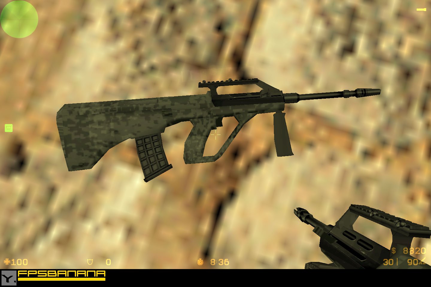 Steyr Aug Digital Camo w/o Scope [Counter-Strike: Condition Zero] [Mods]