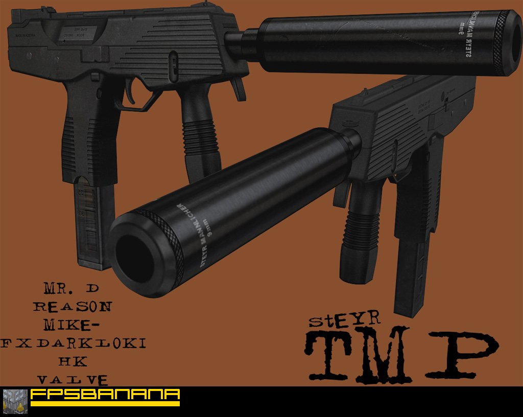 Steyr TMP ReRelease Mod for Counter-Strike: Source | CS:S Mods