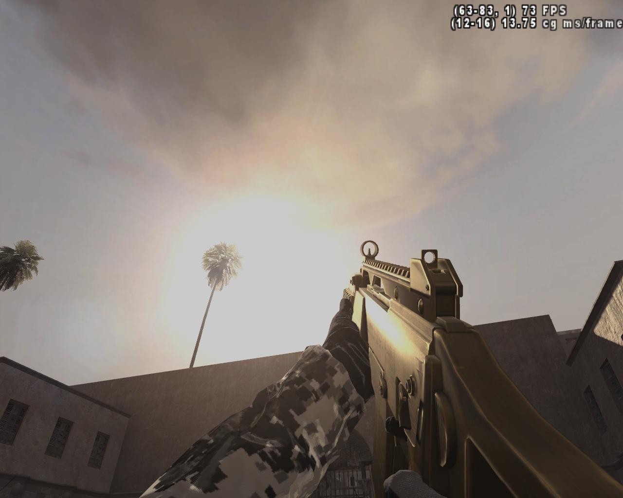 Gold G36C + Low Healt Overlay(!From MW2!) [Call of Duty 4: Modern ...