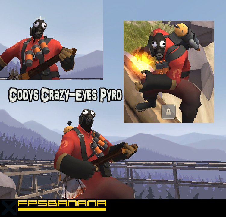 Crazy eyes pyro Mod for Team Fortress 2 | TF2 Mods
