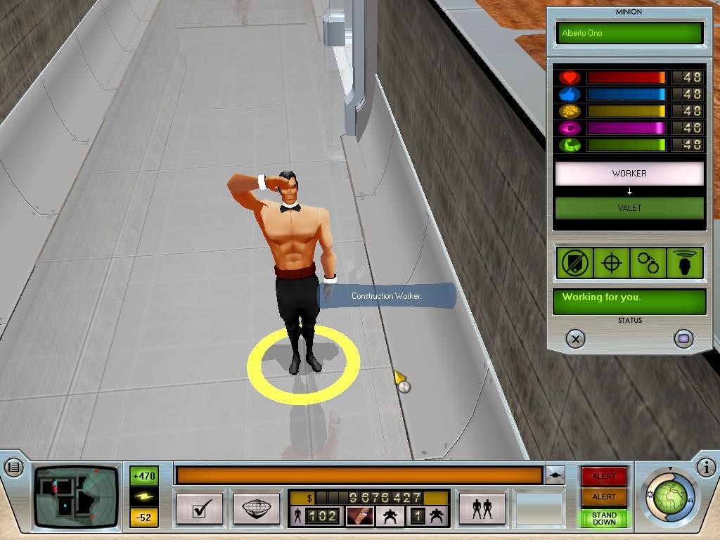 Construction workers replaced with Bodyguard [Evil Genius] [Mods]