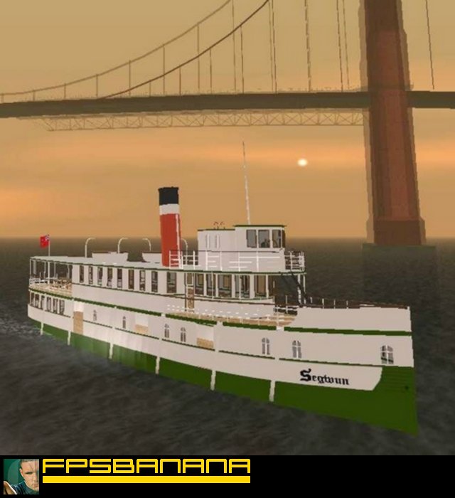 RMS Segwun Ferry Beta 1 Mod for Grand Theft Auto: San Andreas | GTA:SA Mods