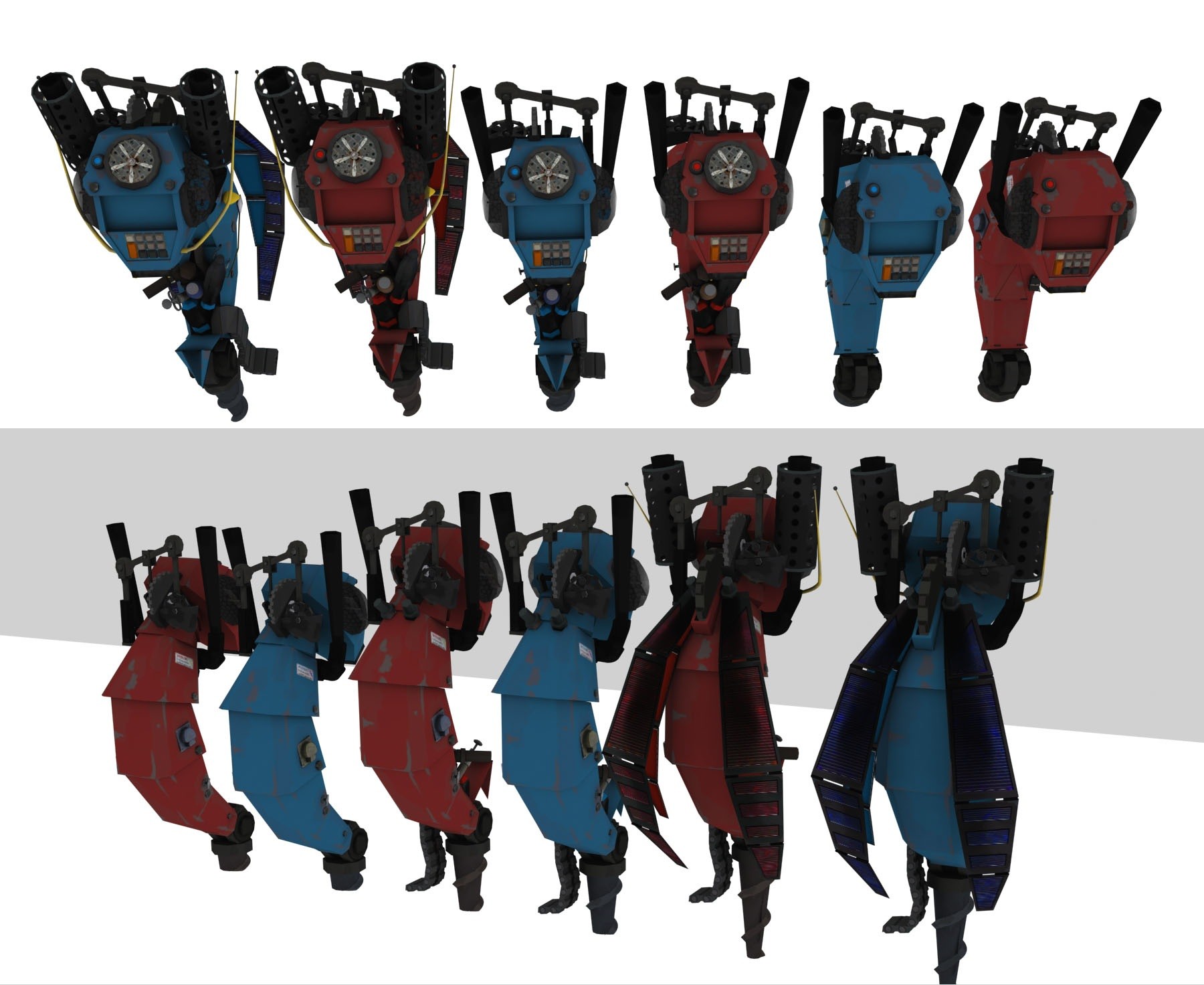 Floral Defense Polycount Pack Skin Mod for Team Fortress 2 | TF2 Mods