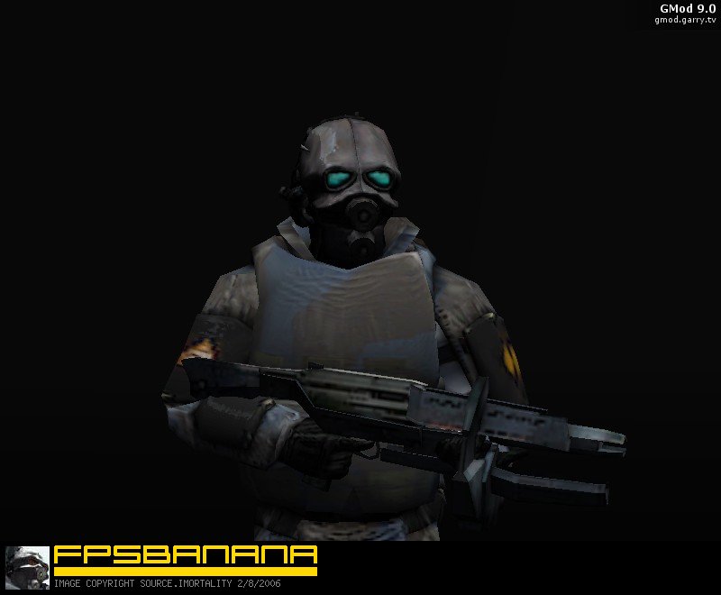 Combine Soldier Skin For Prisonguard + Dark Mask [Half-Life 2] [Mods]