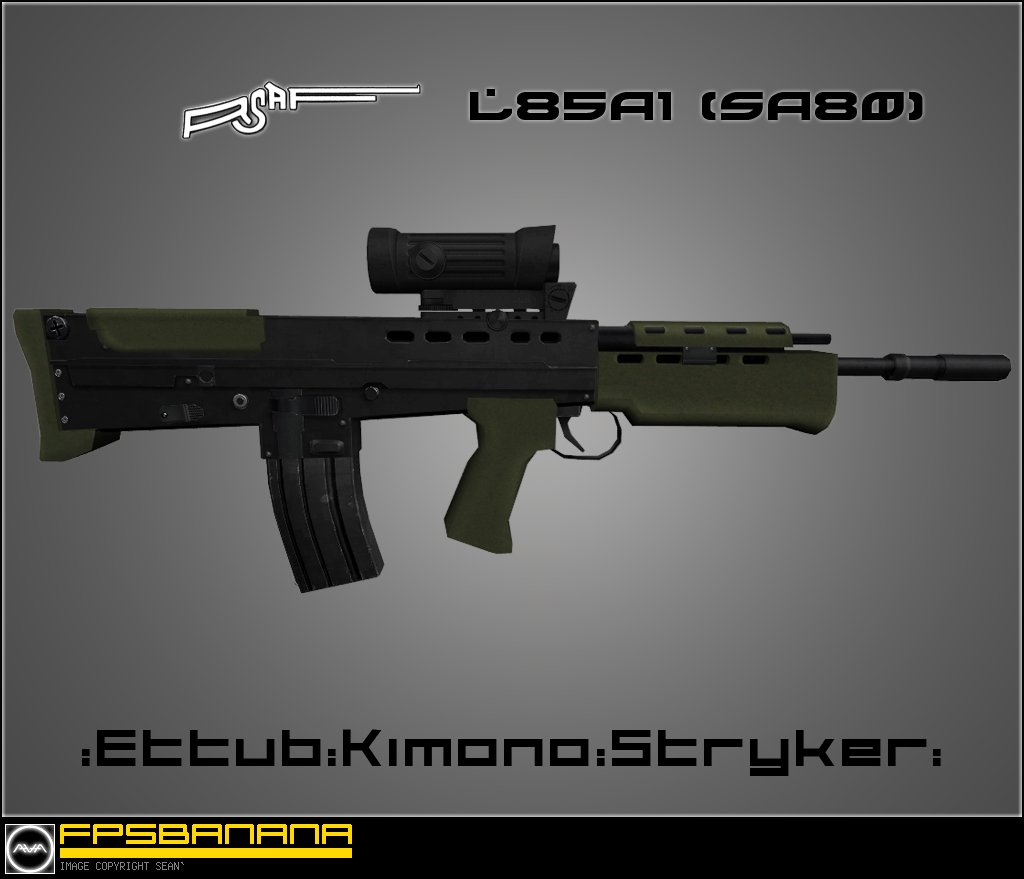 L85A1 (SA80) Mod for Counter-Strike: Condition Zero | CS:CZ Mods