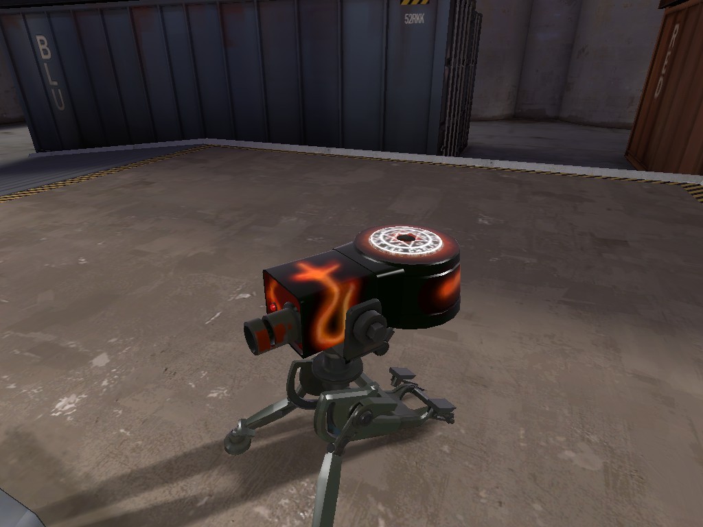 Red Symbolic Sentry Mod for Team Fortress 2 | TF2 Mods