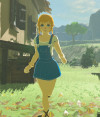 Linkle Overall Denim Dress Mod for The Legend of Zelda: Breath of the ...