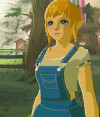 Linkle Overall Denim Dress Mod for The Legend of Zelda: Breath of the ...