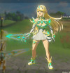 [LINKLE] Mythra (cosplay) Mod for The Legend of Zelda: Breath of the ...