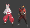 Fujiwara no Mokou Mod for Team Fortress 2 | TF2 Mods