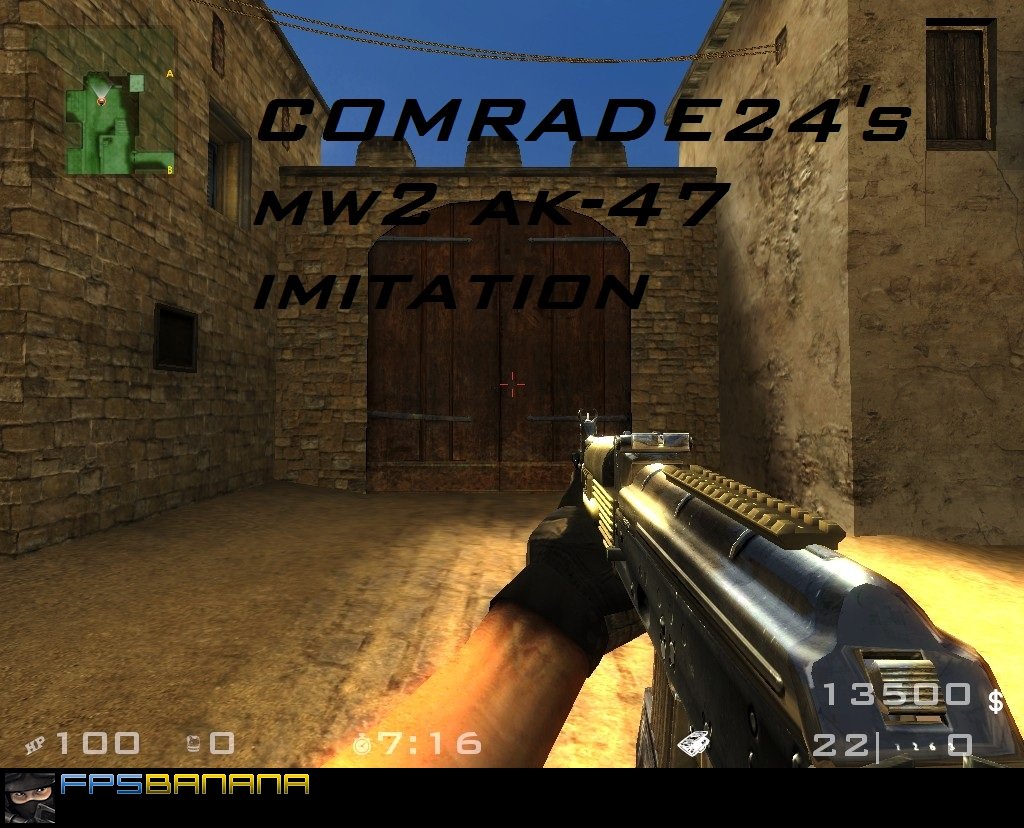 MW2 AK47 Imitation Mod for Counter-Strike: Source | CS:S Mods